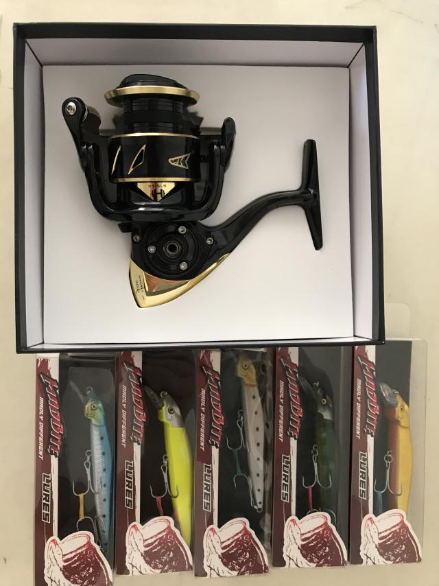 KastKing Sharky III Gold 4000 ( free 5 lures ) Brand New - FishingKaki ...