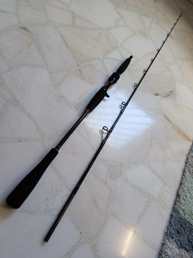 Daiwa Blast BJ66XHB Bay Jigging Model overhead fishing rod ...